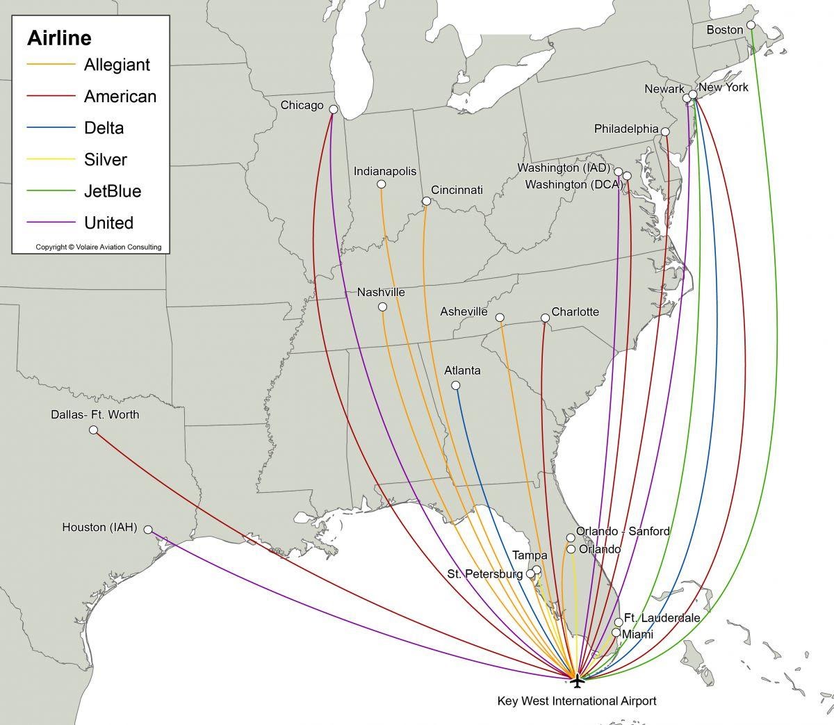 What Airlines Fly Direct To Key West Southernmost Beach Resort